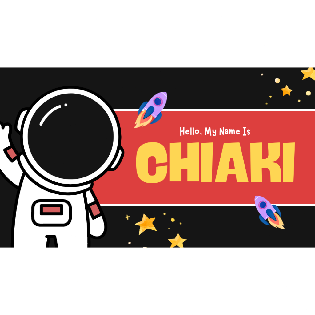 NAME TAG Laminated for school personalized for kids nametag colorful ...