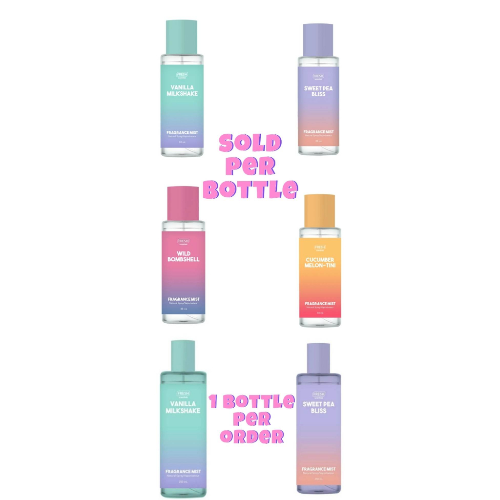 FRESH Scentlab Fragrance Mist 88ml (Sweet Pea Bliss / Cherry on Top ...