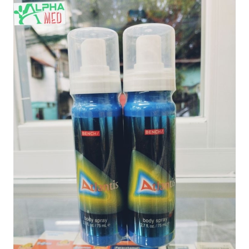 Bench Atlantis Body Spray 75ml | Shopee Philippines
