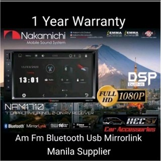 Nakamichi Nam1710 Nam1610 Head Unit Stereo Vios Innova Altis Fortuner ...