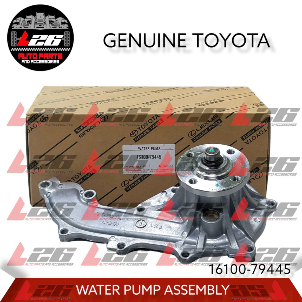 GENUINE TOYOTA WATER PUMP ASSEMBLY FOR TOYOTA INNOVA 16100-79445 ...