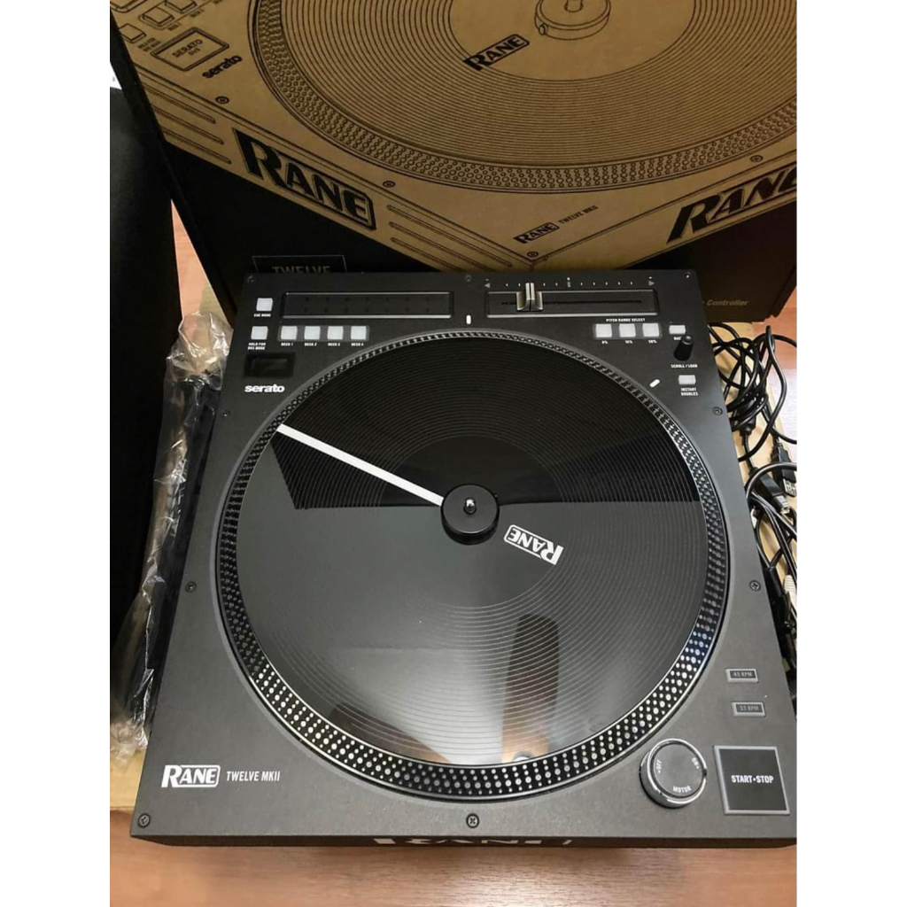 RANE TWELVE MKII 12" Motorized DJ Turntable Serato DVS Controller 12 ...