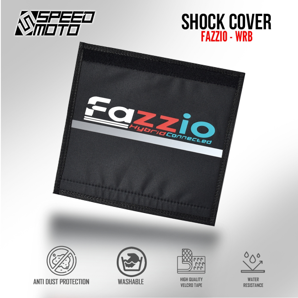 MOKOTO YAMAHA MIO FAZZIO SHOCK COVER PREMIUM QUALITY WASHABLE RUBBER ...