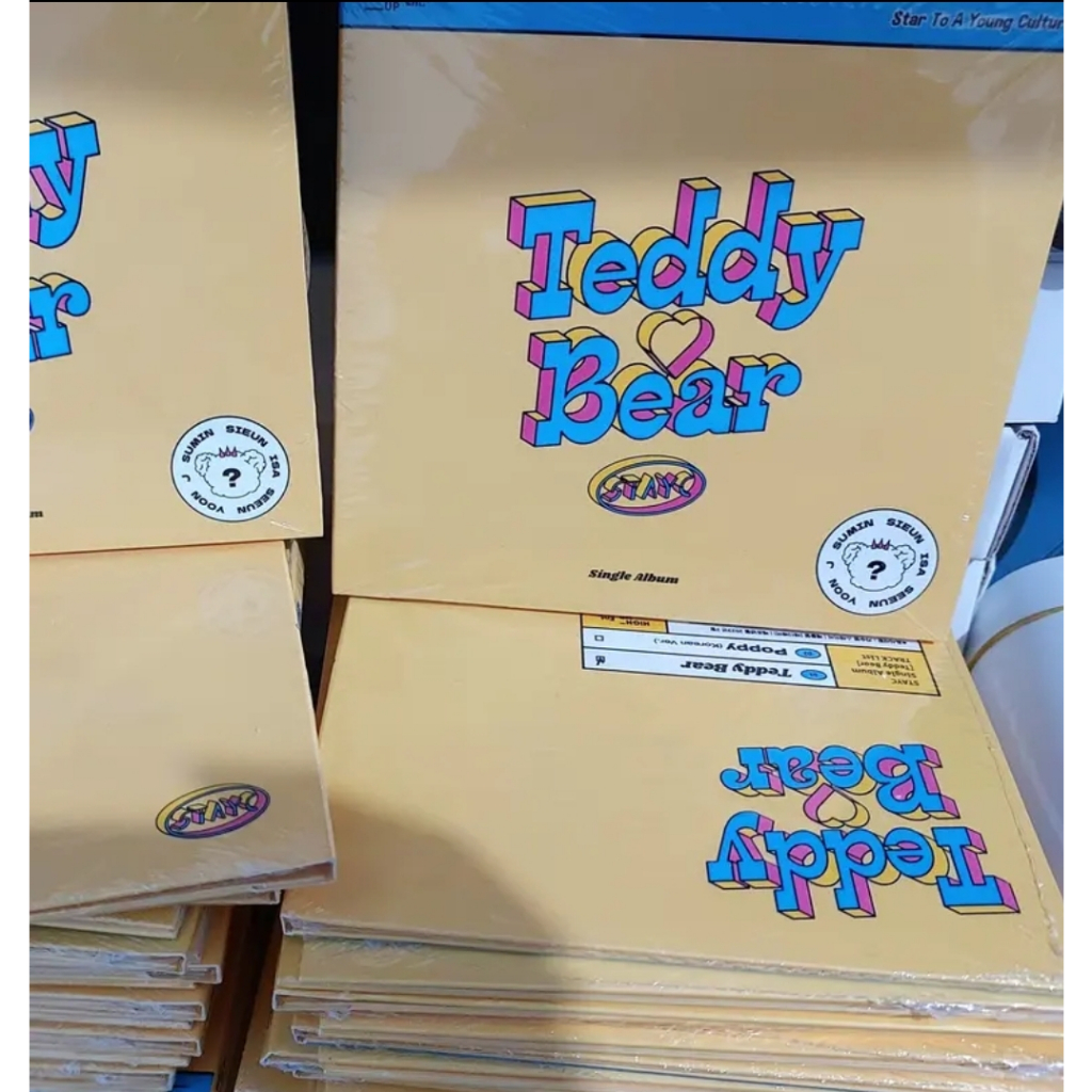 STAY SEALED TEDDY BEAR ALBUM | Shopee Philippines