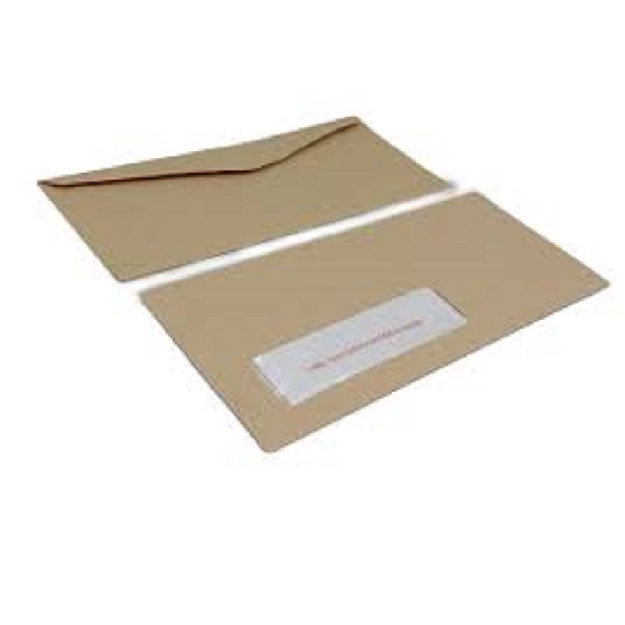 50 pieces Kraft Brown Letter Envelope Long /short | Shopee Philippines