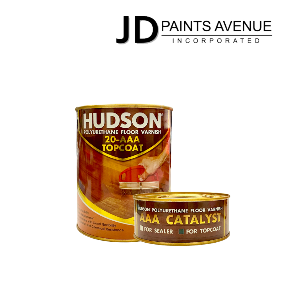 Hudson Poly Urethane Floor Varnish Topcoat w/ catalyst - LITER | Shopee ...