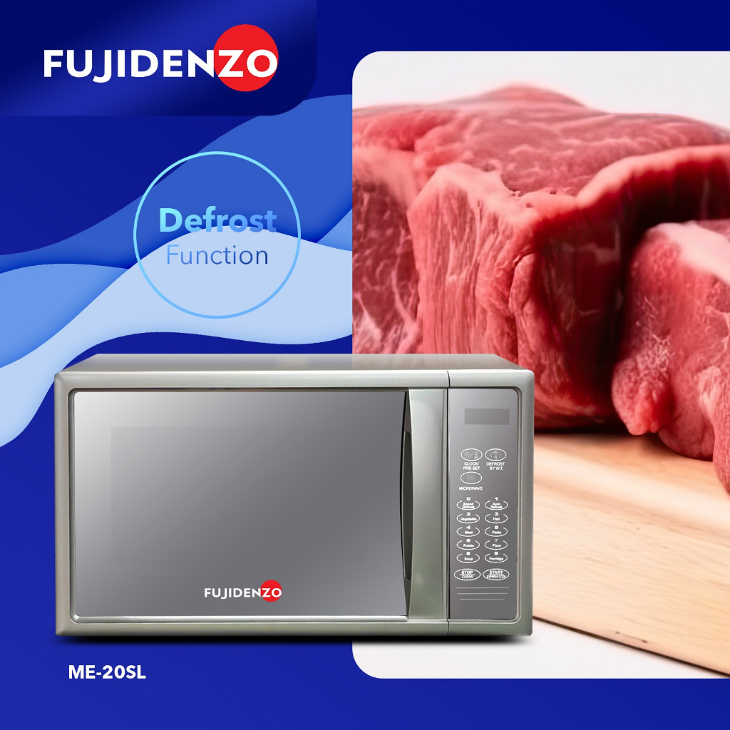 Fujidenzo 20L Digital Microwave Oven ME20 SL | Shopee Philippines