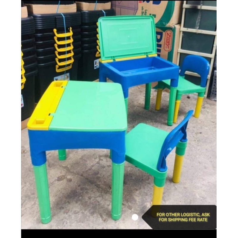 Kids study table with compartment and chair (for other logistic, sf not ...