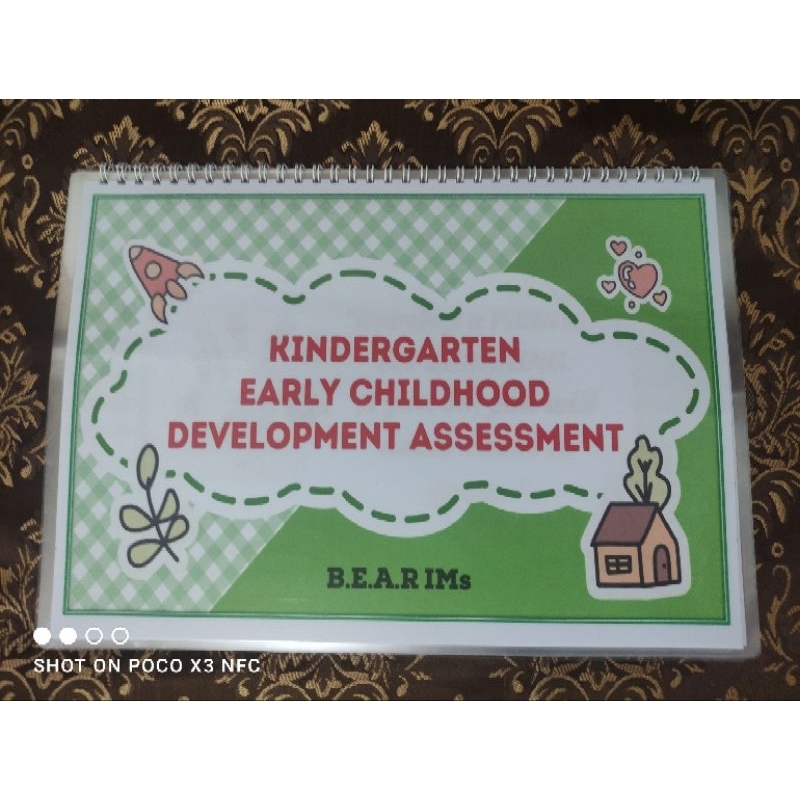 Early Childhood Development Assessment Book (Green Edition) | Shopee ...