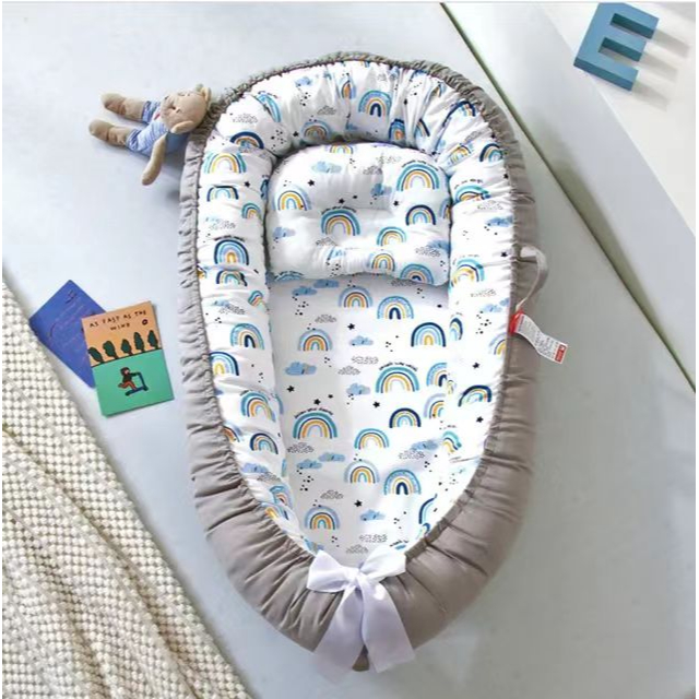 (COD) Portable Travel Crib Baby Nest Newborn Bed Boys Girls Baby ...