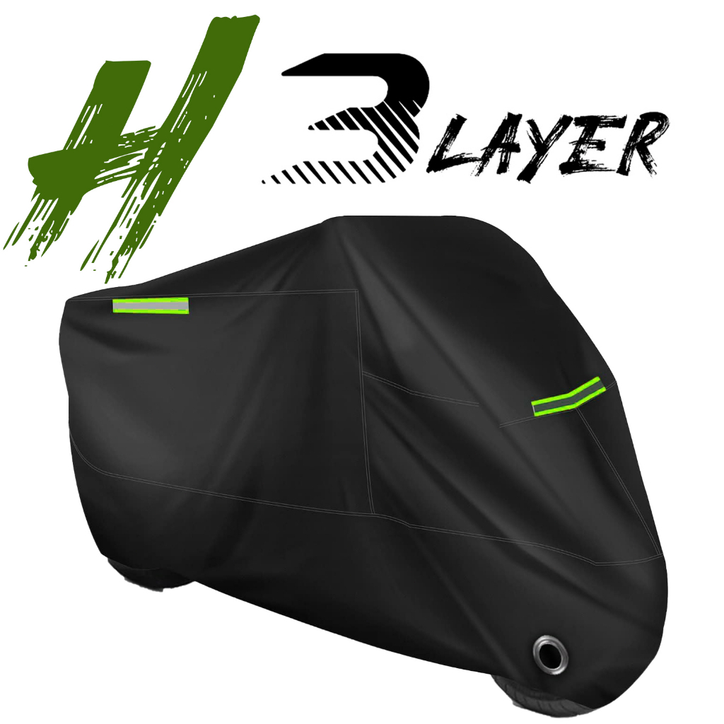 Motorcycle Cover All Season Universal Weather Quality Waterproof Sun ...
