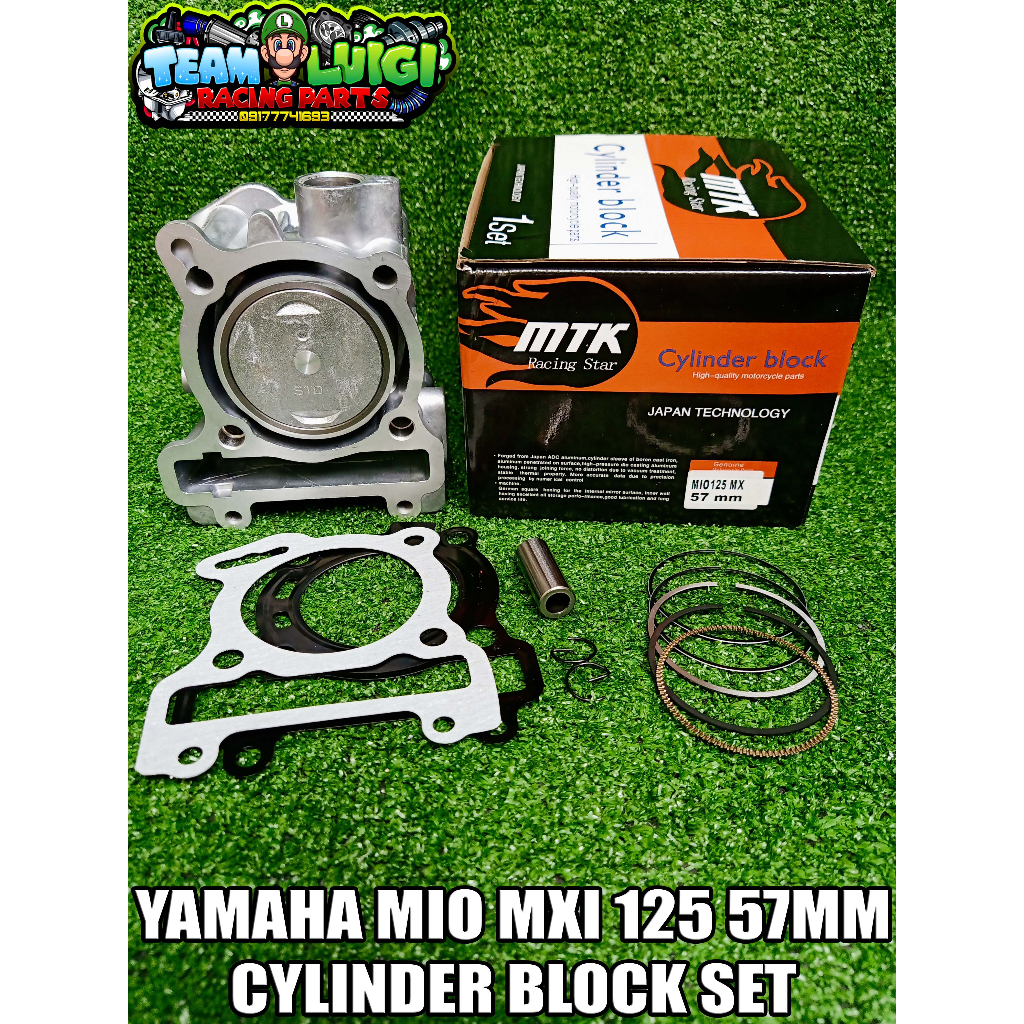 MTK YAMAHA MIO MXI 125 57MM BLOCK SET | Shopee Philippines