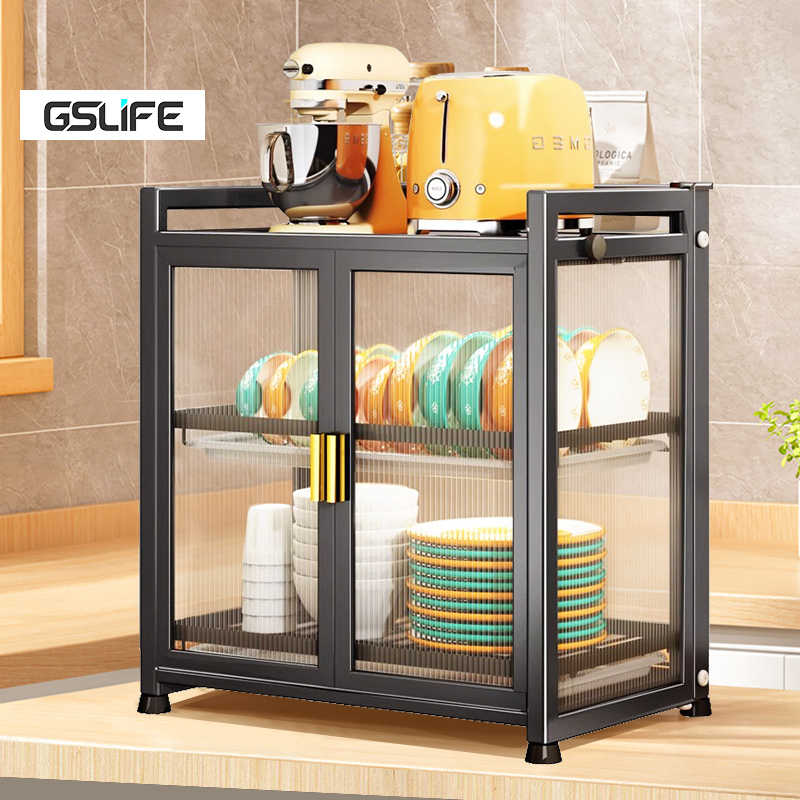 GSlife 3/4 Tiers Dish Drying Rack Kitchen Rack Dish Rack Kitchen ...