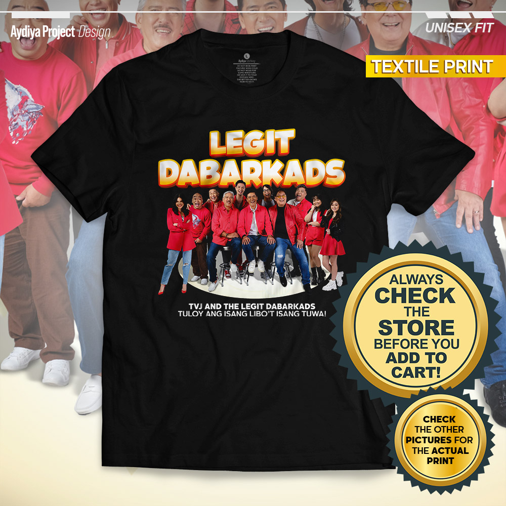 Legit Dabarkads TVJ sa TV5 UNISEX Shirt - TVJ - Aydiya Clothing ...