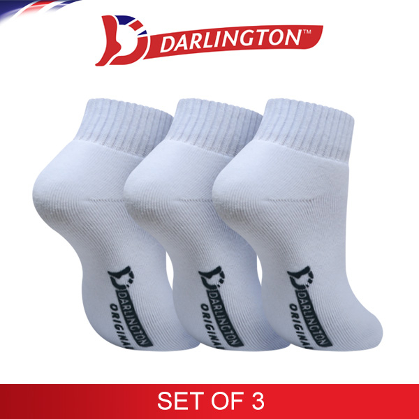 Darlington Men Sports Thick Makapal Cotton Low Cut Socks 980967 Black ...