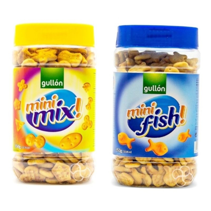 (COD) Gullon Mini Mix Crackers in Jar 350g | Shopee Philippines