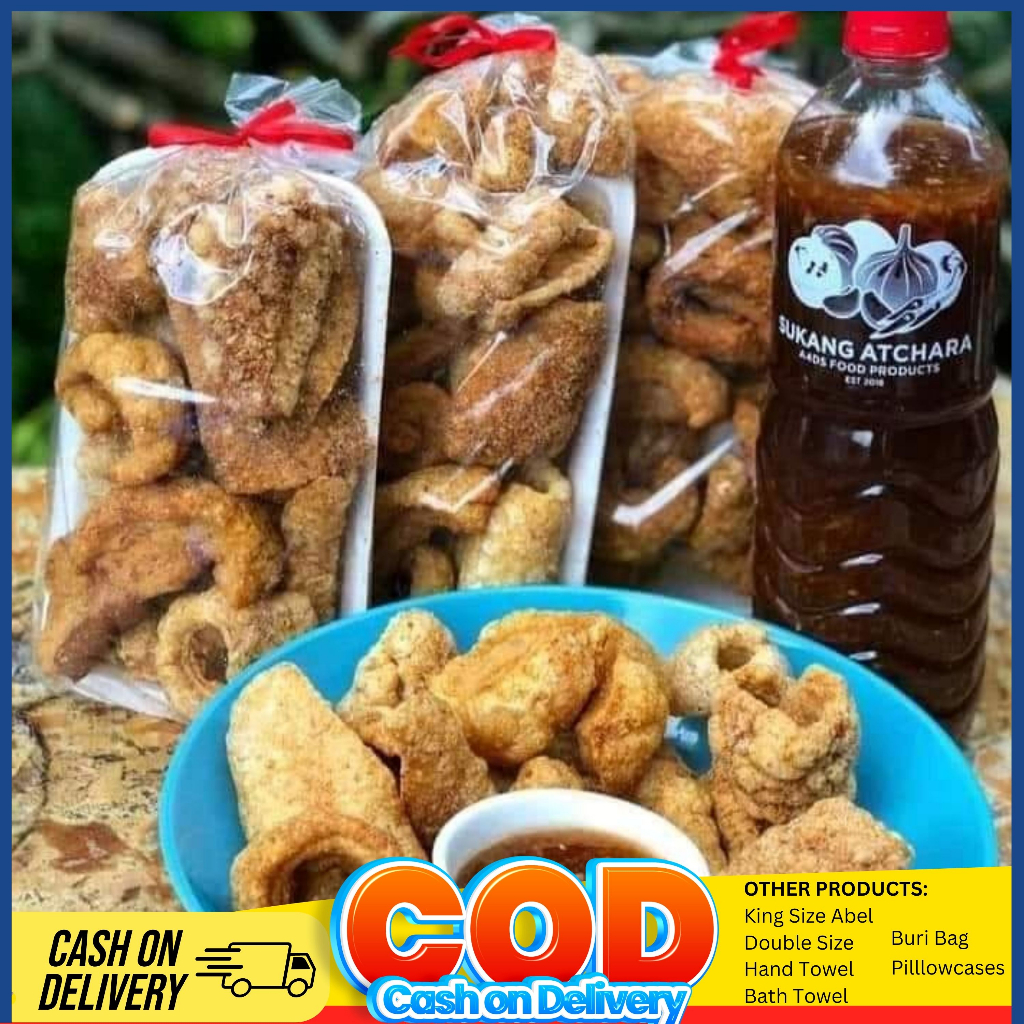 Butcheron chicharon butche Crispy Butcheron BIG Spicy & Plain ...