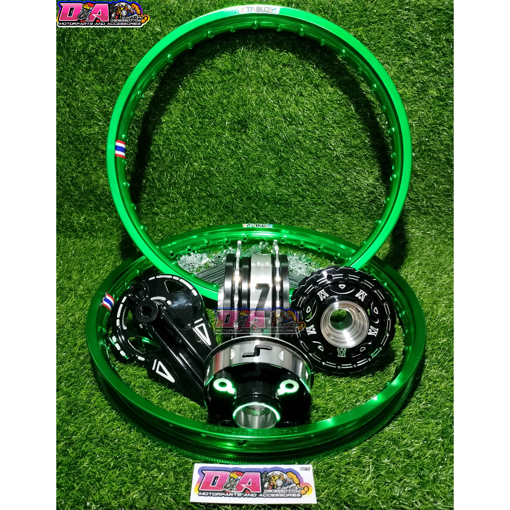 RIM SET 17s YASAKI LIGHTEN HUB SET (ARIETTE) GEAR TYPE FOR HONDA WAVE ...