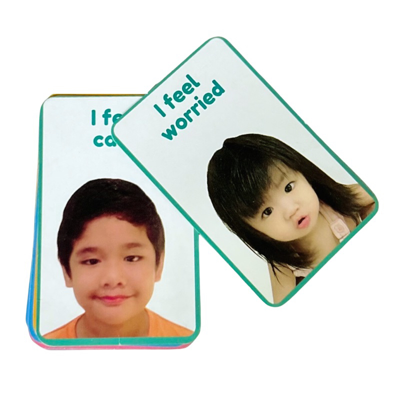 I Feel Flashcards Emotions cards Table Activity Cards Speech Therapy ...