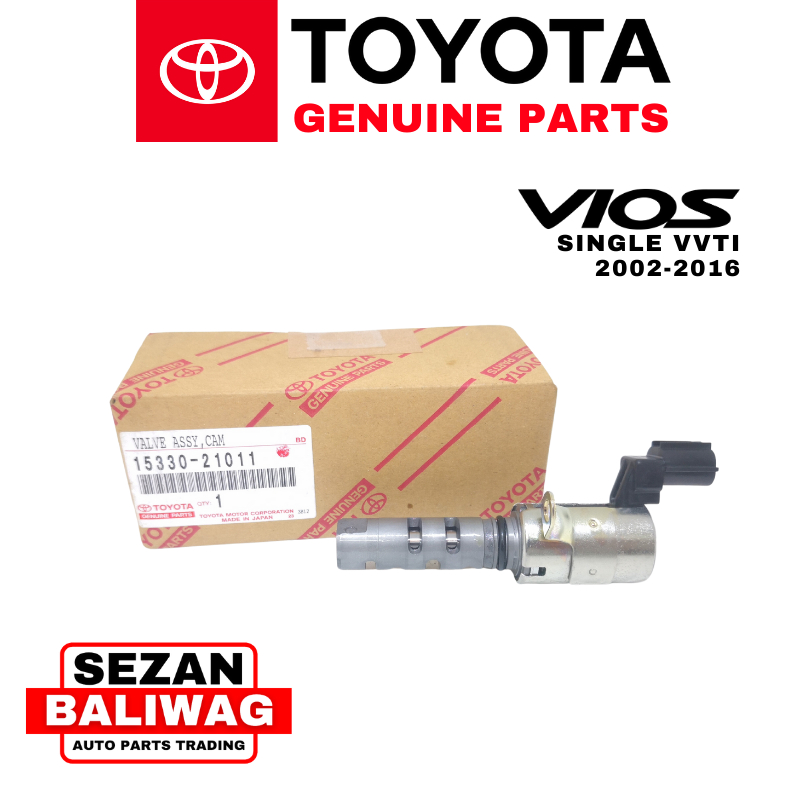 ORIGINAL TOYOTA CAMSHAFT VALVE ASSEMBLY VIOS FIRST GEN 2002-2007 15330 ...
