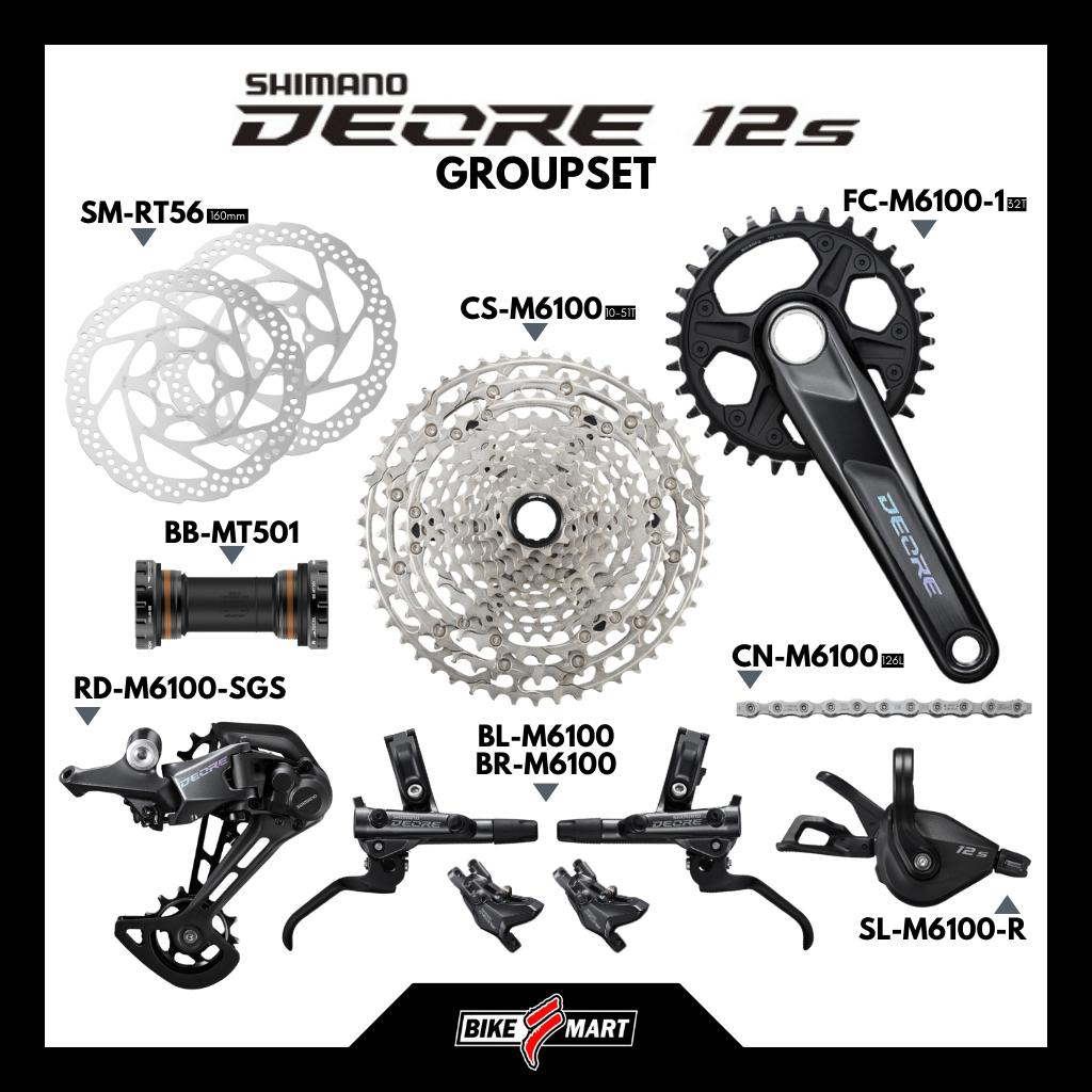Bike Smart | SHIMANO DEORE M6100 12-SPEED GROUPSET | Shopee Philippines