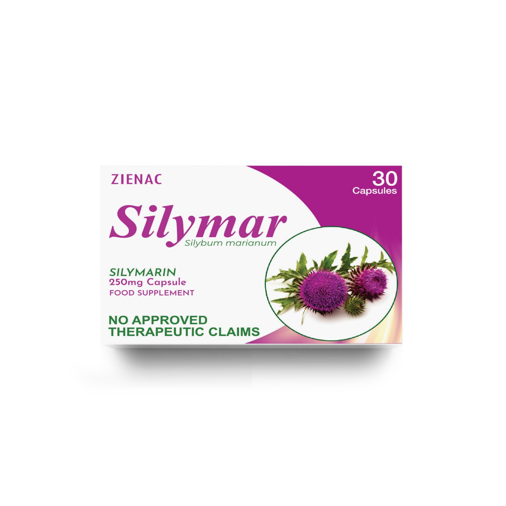 Silymar (Silymarin 250mg) Liver Supplement – Herbal Detox & Liver ...