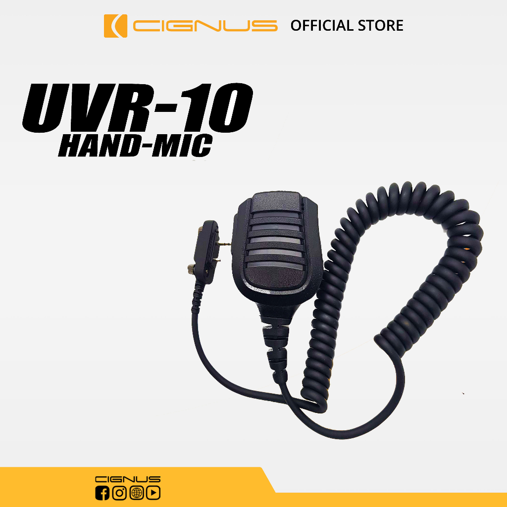 CIGNUS UVR-10 SPEAKER MIC | Shopee Philippines
