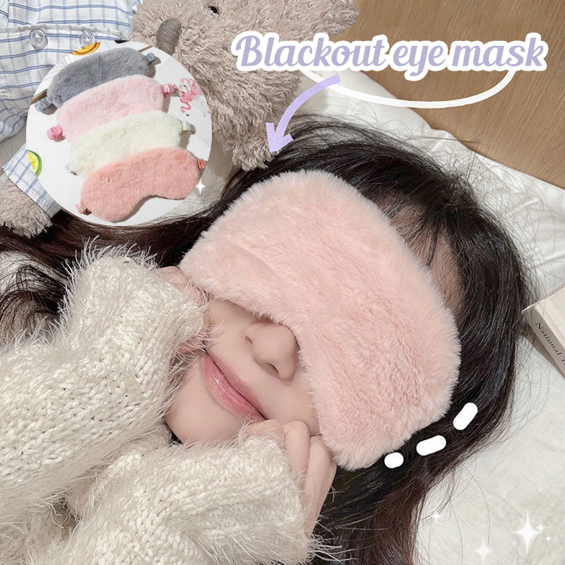 Soft Cloud Sleeping Eye Mask Blindfold Soft Plush Masks Cute Love Cloud ...