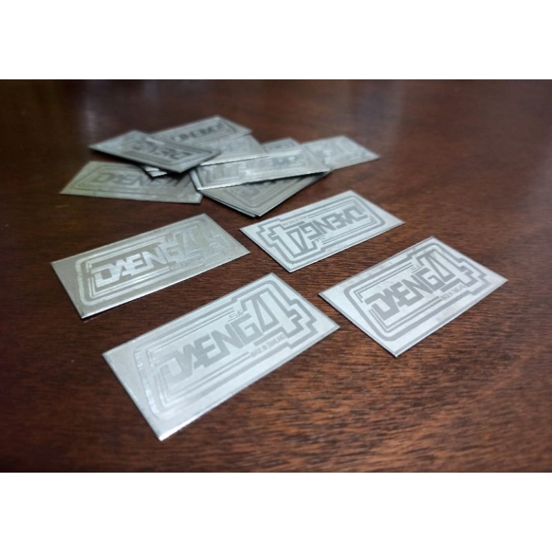 Daeng Sai4 Stainless Emblem for Motorcycle Mufflers and Accessories ...