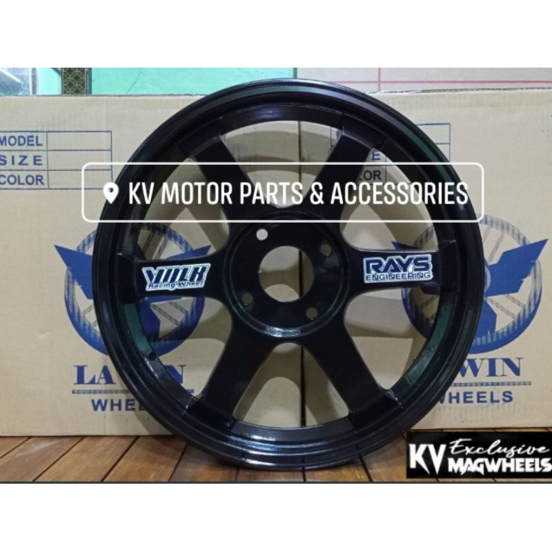 VOLK RAYS Sidecar Magwheels 17" | Shopee Philippines