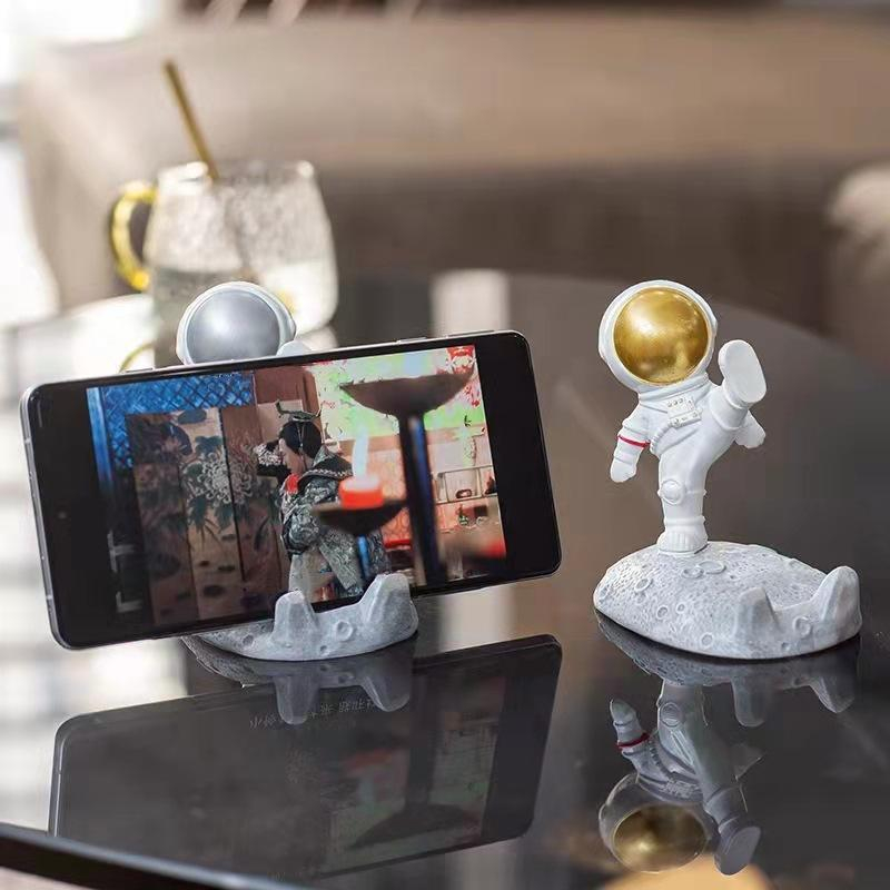 Astronaut Creative Phone Holder Spaceman Phone Stand Smartphone Holder ...