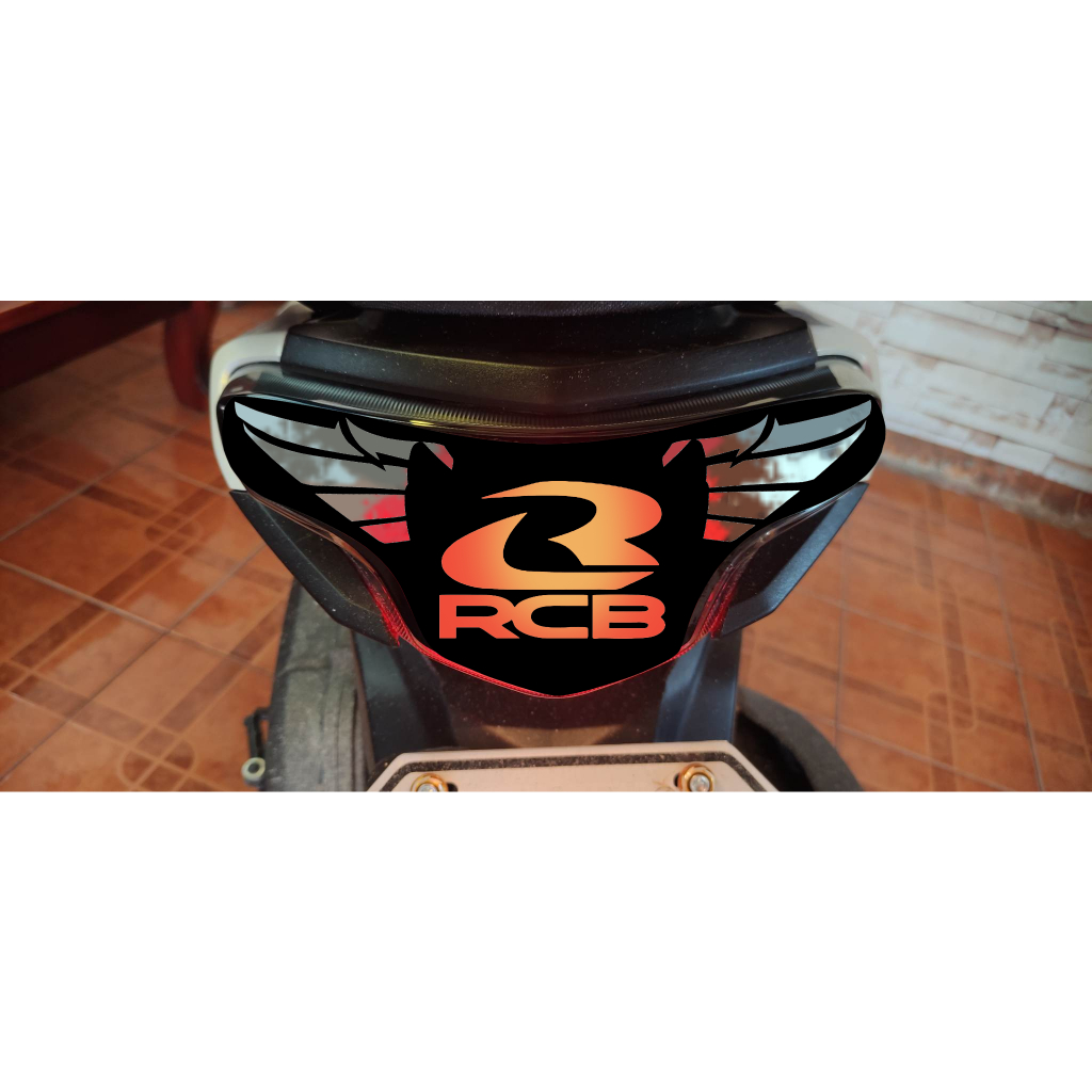 Yamaha Mio Gear Tail Light Decal RCB Design | Shopee Philippines