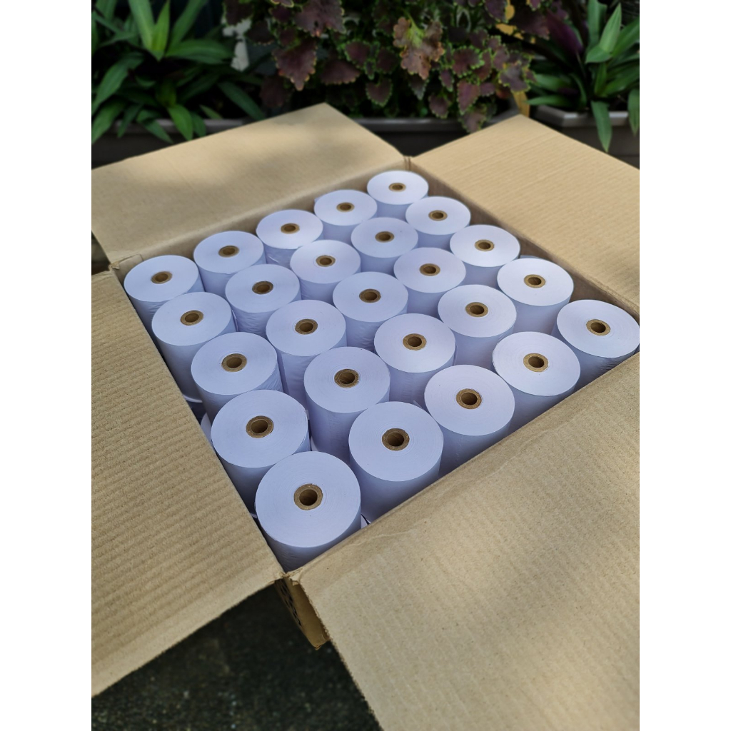 1 Box 76mm x 70mm POS Journal Paper 1ply - 50 Rolls | Shopee Philippines