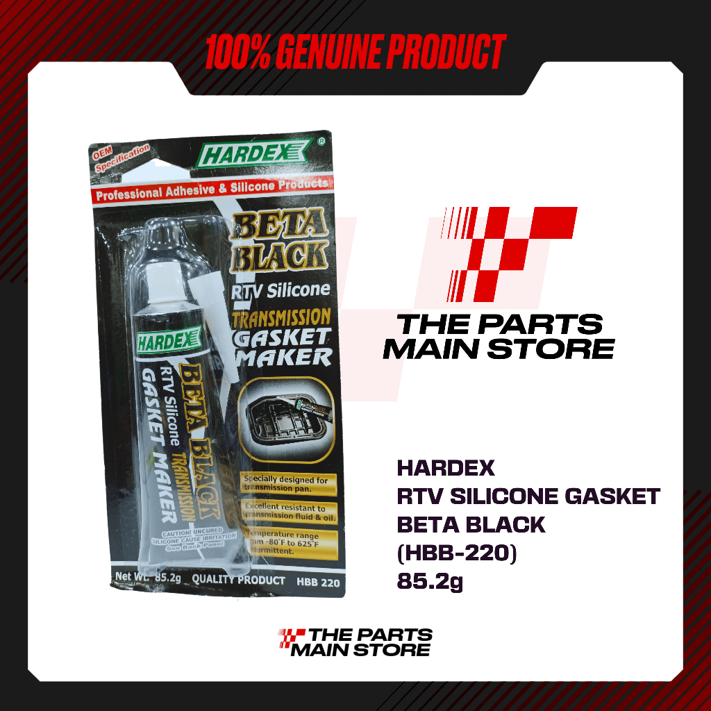 HARDEX SILICONE GASKET/SEALANT/RTV TYPE BETA GREY/BLACK(LOW ODOR,NON ...