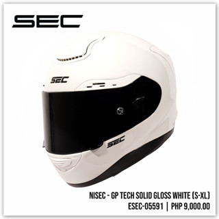 SEC NISEC I GP Tech Solid Gloss/Matte Fullface Helmet (Sizes S-XXL ...