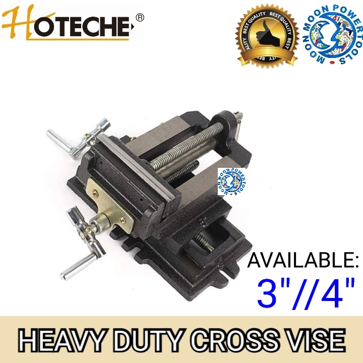 Hoteche Heavy Duty Two-Way Movement Bench Drill Cross Slide Vices Bench ...