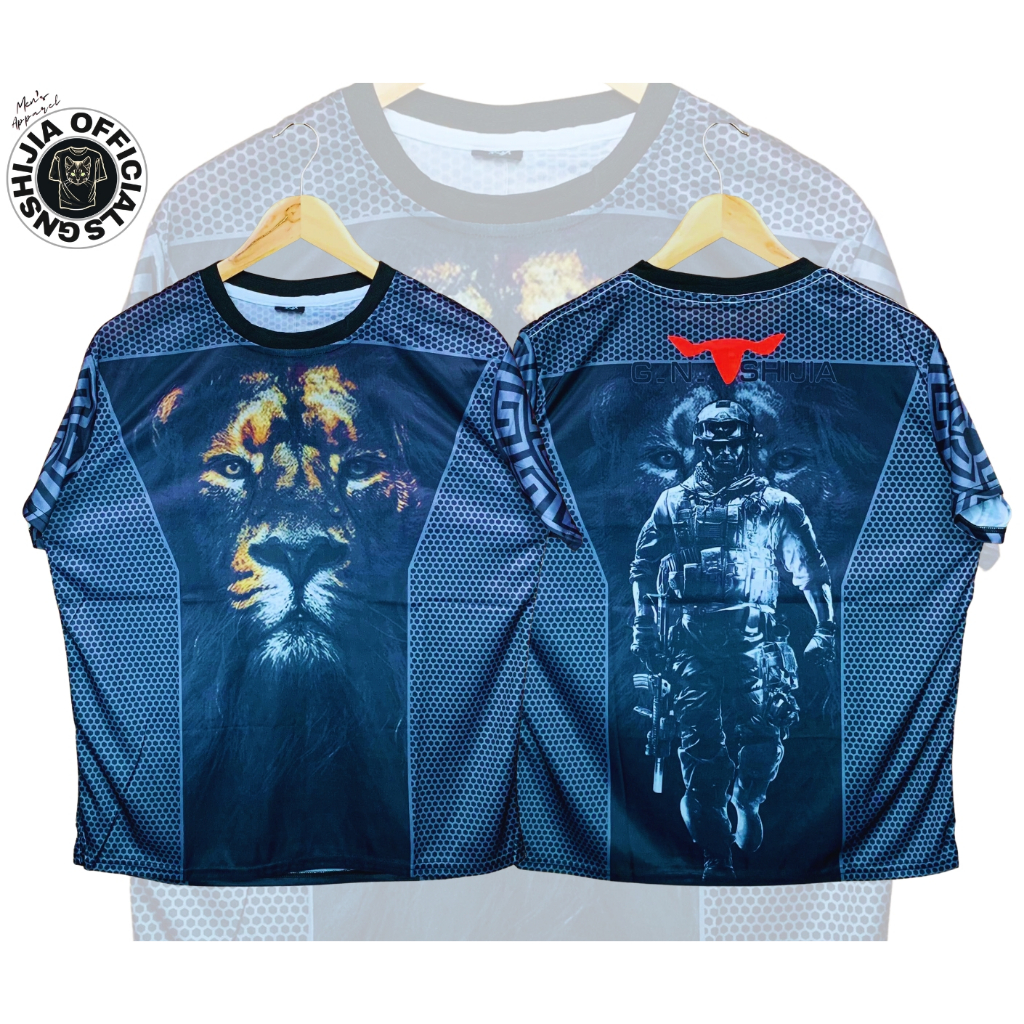 Shijia #1816 Motorcycle Shirt Dri Fit Cycling Soldier Jersey for Men ...