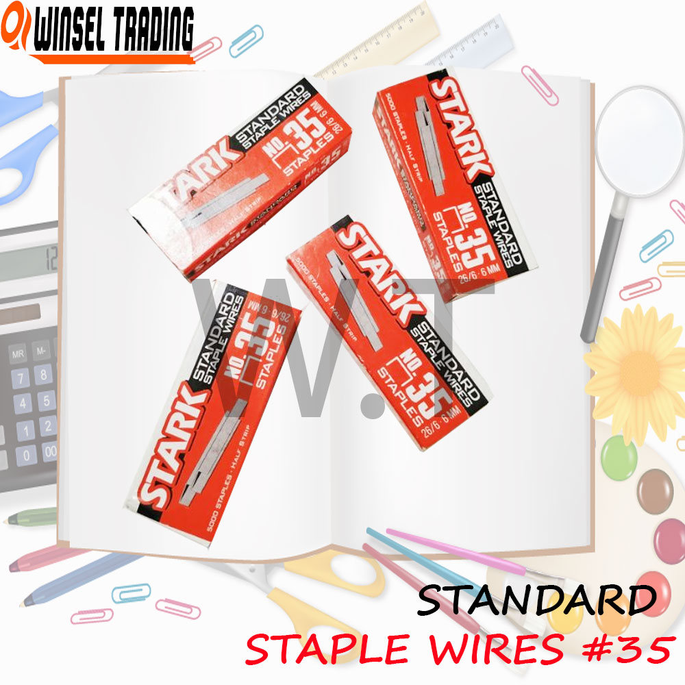 Standard Staple Wires Number 35 (5000 Staples) | Shopee Philippines