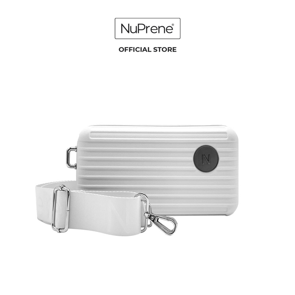 NuPrene - The Lucca Bag - Robust Mini Travel Bag in Off-White - With ...