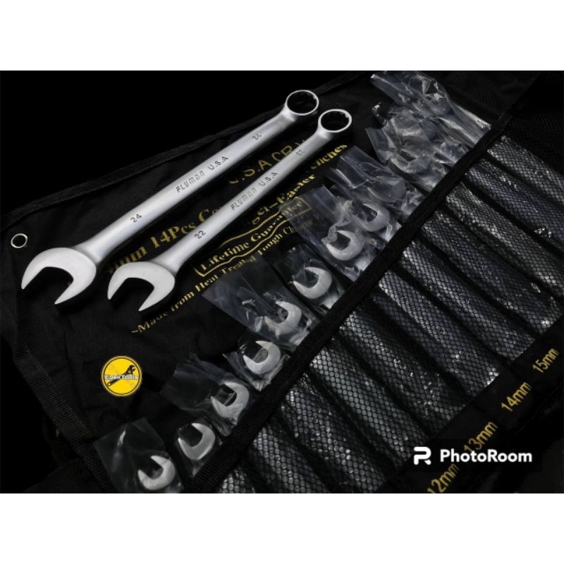 ORIGINAL FLYMAN 14pcs combination wrench set 8-24mm | Shopee Philippines
