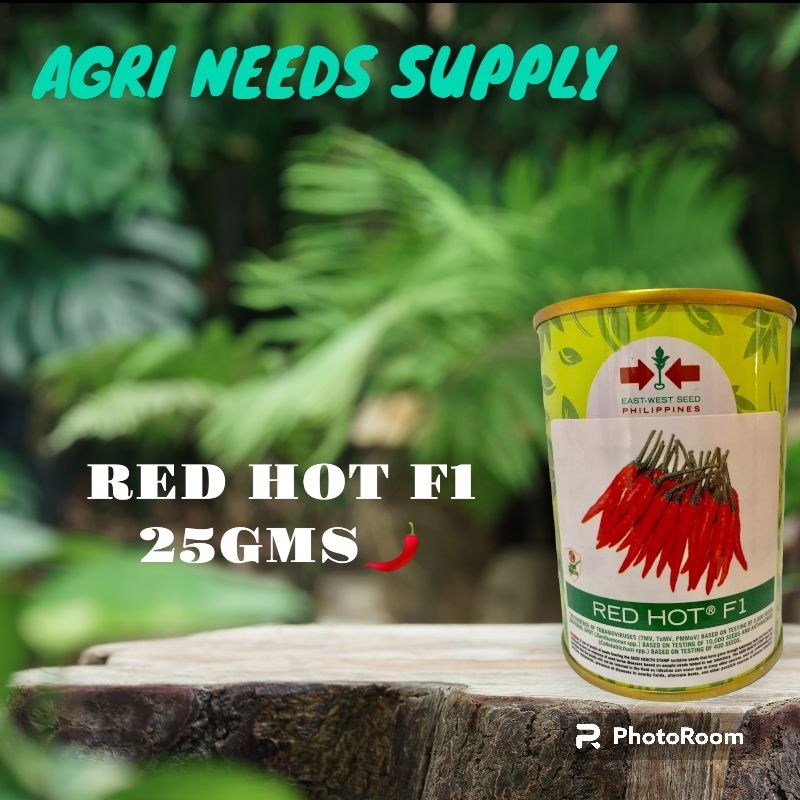 Hot pepper Red Hot F1 Siling Labuyo East West Seeds 25gms | Shopee ...
