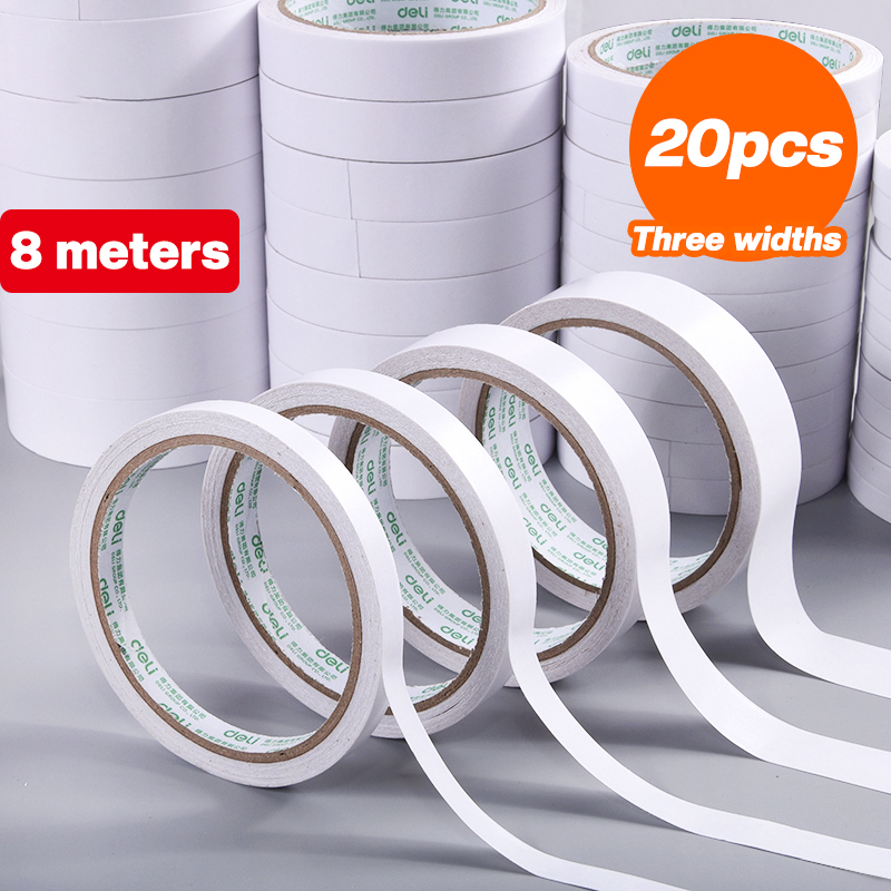HGS Tapes 20pcs 8M Length Double Sided Tape Strong Adhesive Tape Super ...