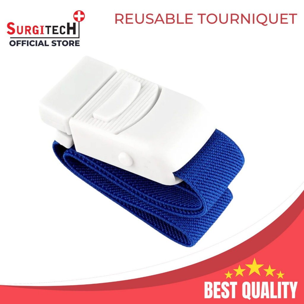 Surgitech Reusable Retractable Medical Torniquet | Shopee Philippines