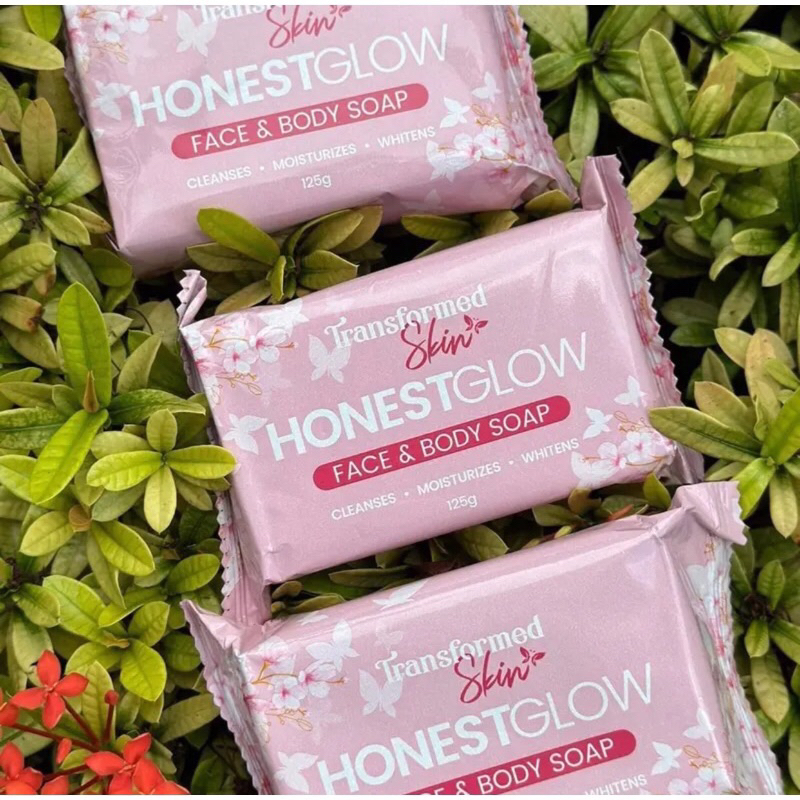 3PCS 125g HONEST GLOW GLASS SKIN SOAP | Shopee Philippines