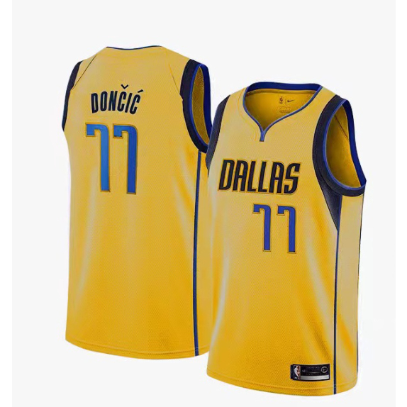 DALLAS 77 Luka Doncic Swingman Basketball Jersey sando for mens ...