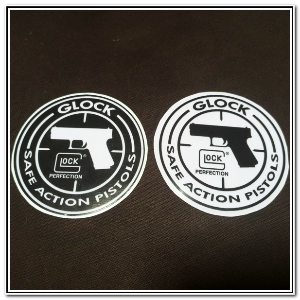 Glock Gun Logo Sticker Sticker Decal Decals Car Outdoor Motorcycle Tumbler | Shopee Philippines