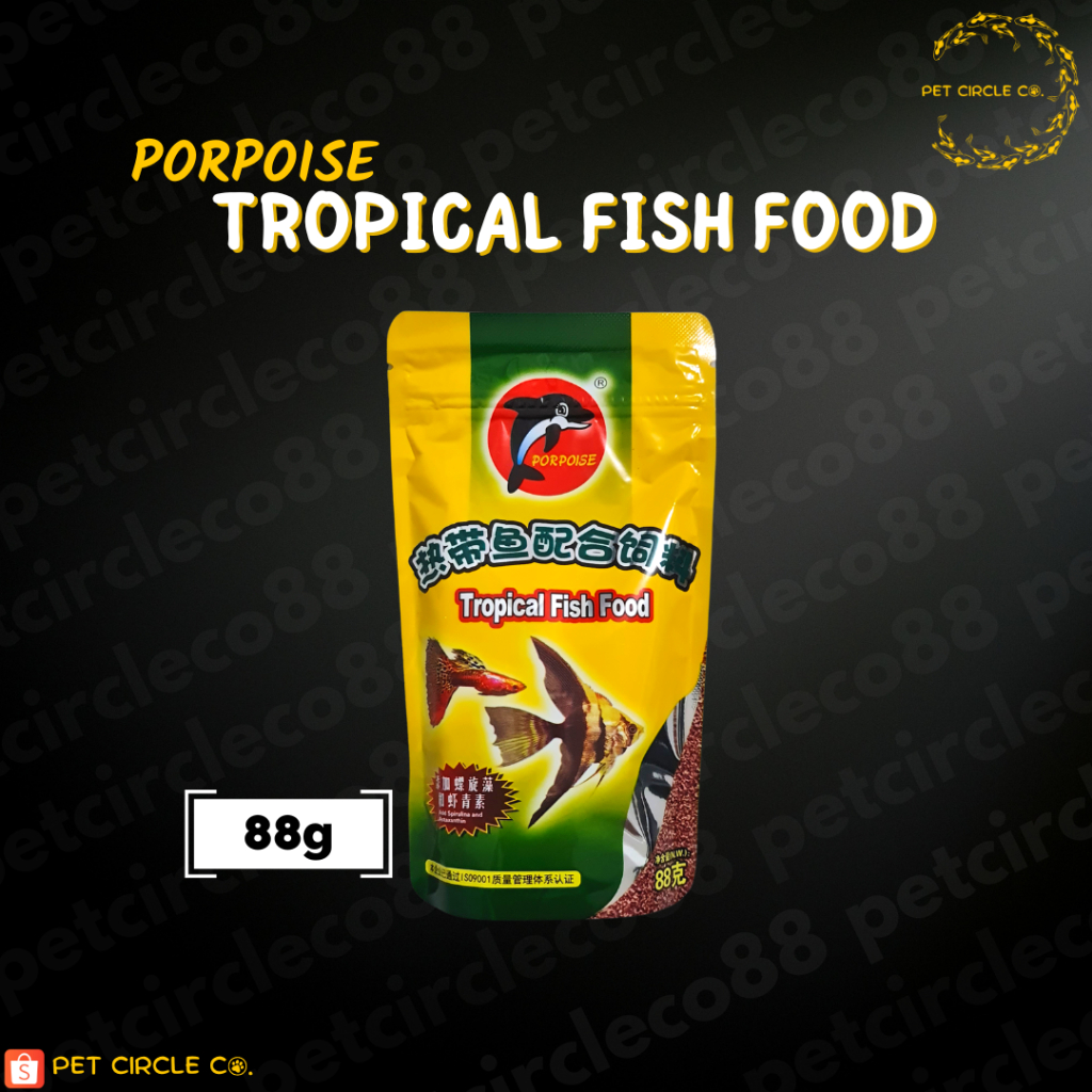 Porpoise Tropical Fish Food 88g | Shopee Philippines