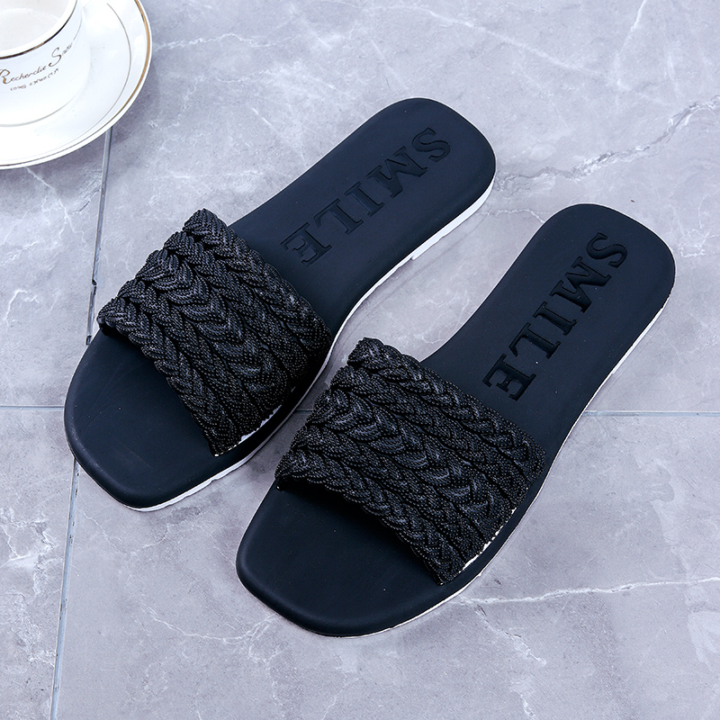 HOT Korean Fashion Women Sandals Flat Slippers (size 36-40) | Shopee ...