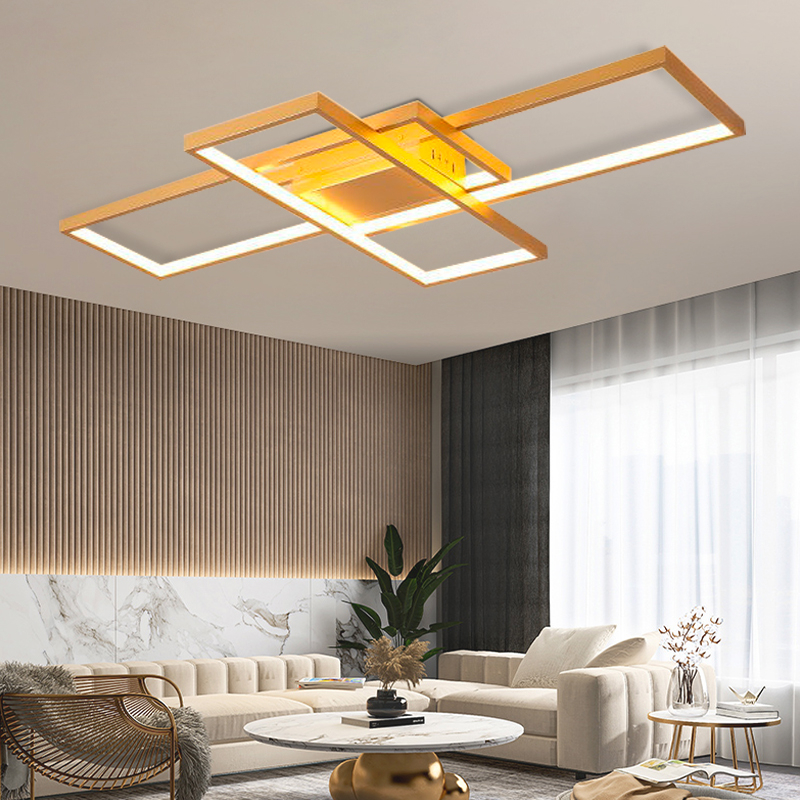 EVE_Lighting Tricolor Chandelier Bedroom Center Light Living Room Light ...