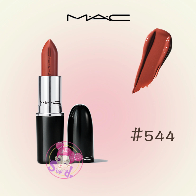 MAC Lustreglass Lipstick - #544 Business Casual | Shopee Philippines